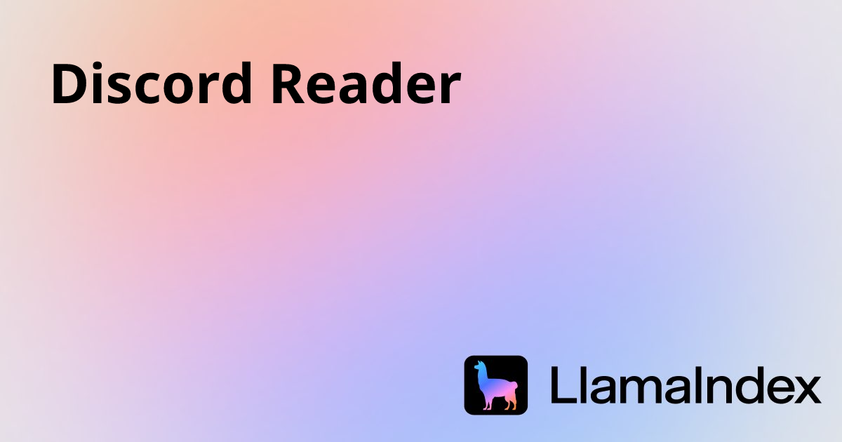Discord Reader | Developer Documentation